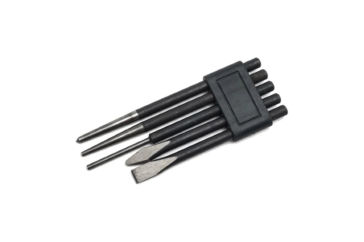 Сервис Ключ Набор бородков и зубил 5 предметов 72205