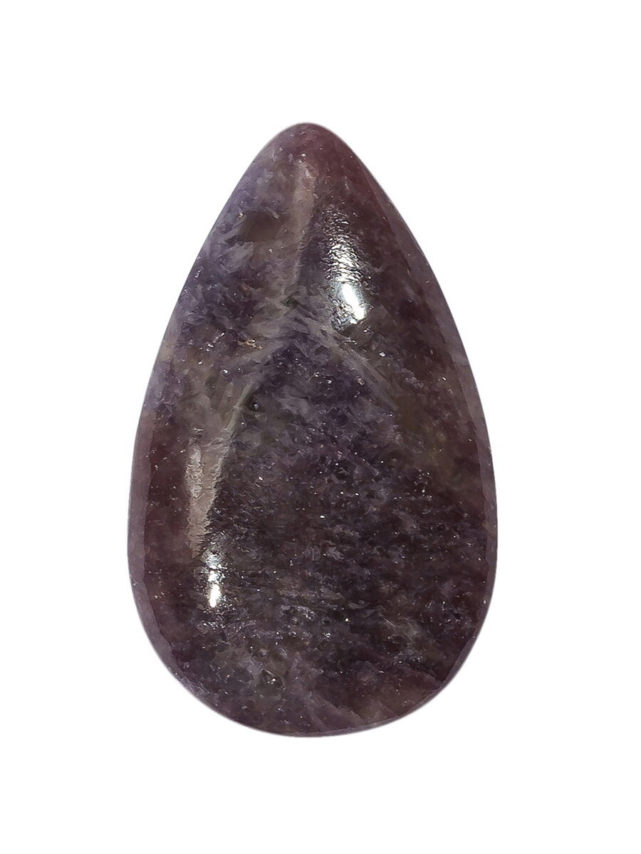 Кабошон Лепидолит 42х25х6 мм.