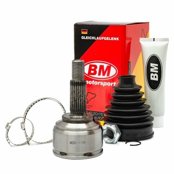 ШРУС наружный для Лада Ларгус 16 клапанов с АБС/без АБС (двигатель K4M, КПП JR5, шлицы 23/22), BM-Motosport CV 2028