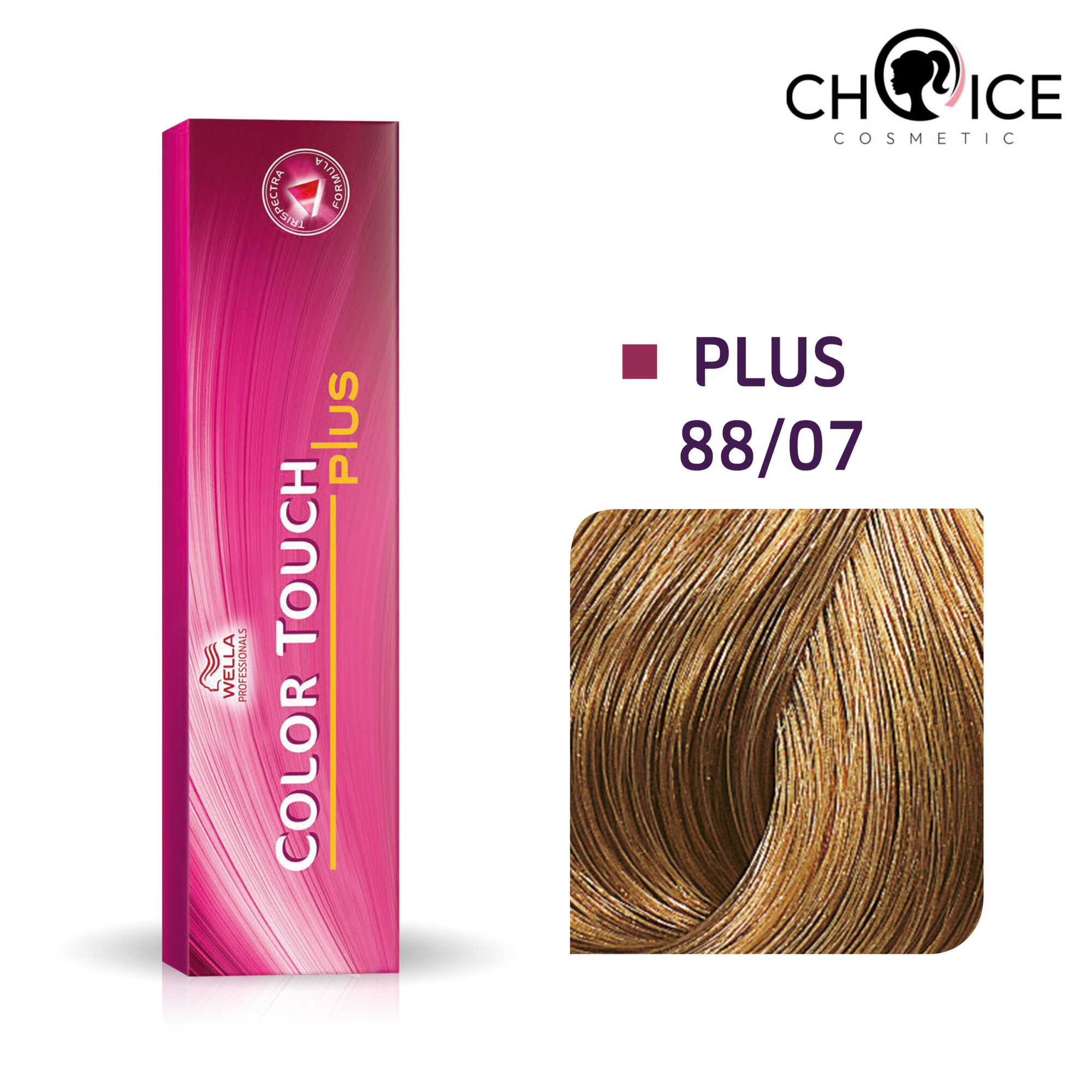 Wella Professionals Color Touch 88/07 Plus - Светлый блонд натуральный коричневый