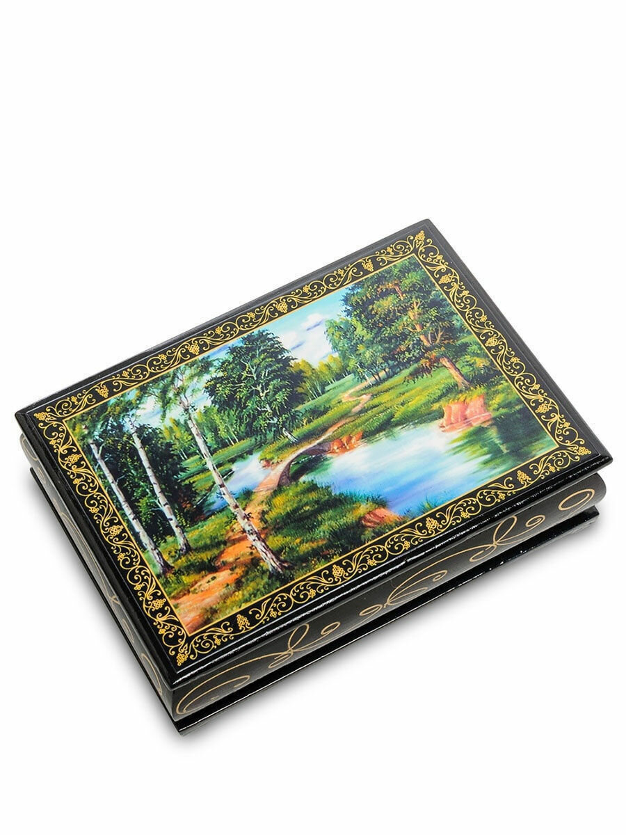 Шкатулка в технике декупаж (10х14х4)