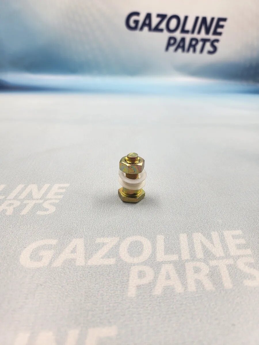 Болт М10x35x1.00 для ГАЗ 3302/2410, передняя ось, крепеж, серый