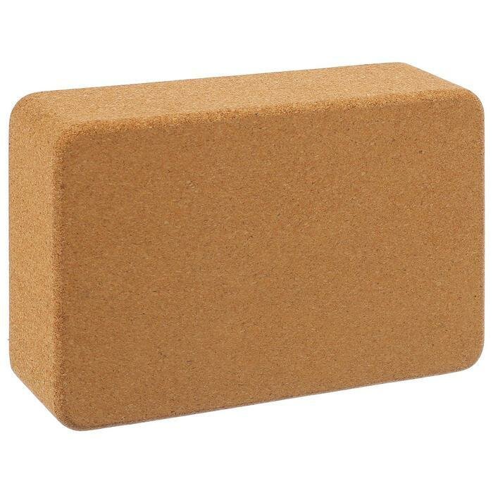 Блок для йоги Sangh 15х22х7 см, 750 г, пробка
