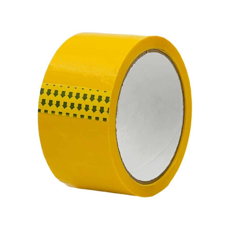 Лента скотч желтый 48мм*66м Нова Ролл 34547---