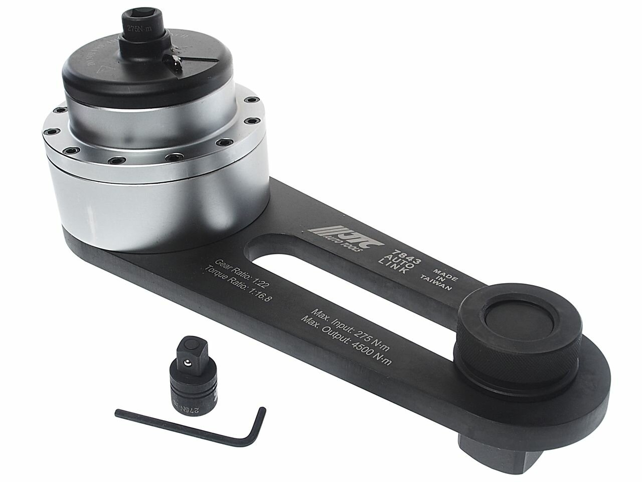 JTC-7843 - Мультипликатор 1/2"F x 1-1/2"M для усиления крутящего момента до 4500Нм JTC