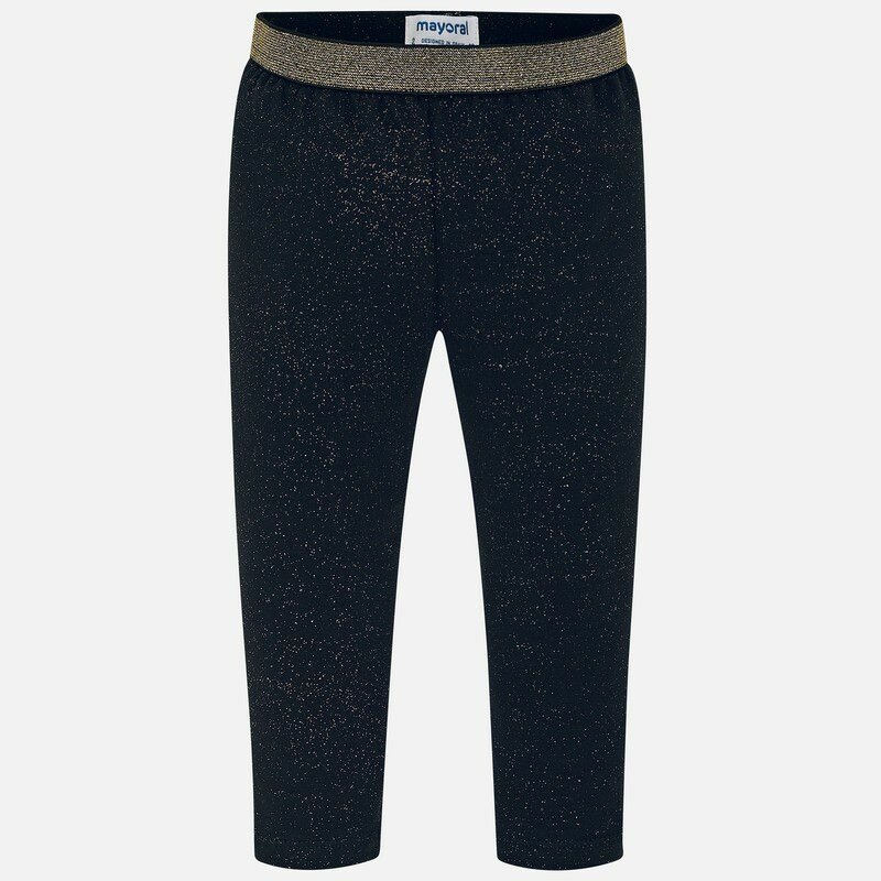 Легинсы тонкие с блестками