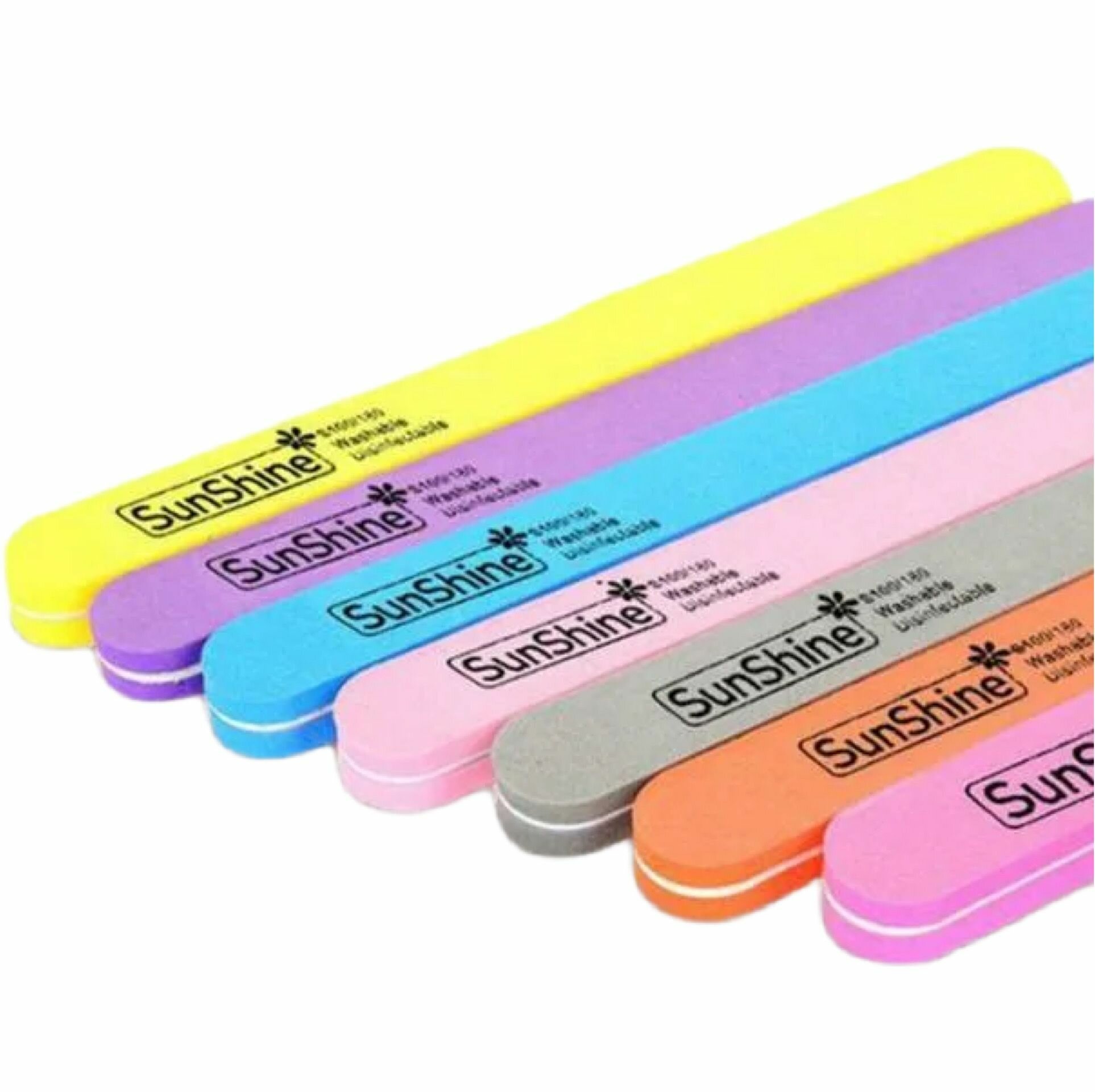 Баф 100/180 SunShine овальный, 10 штук