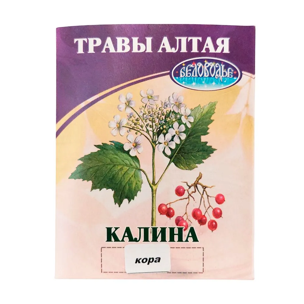 Кора калины, (Беловодье).