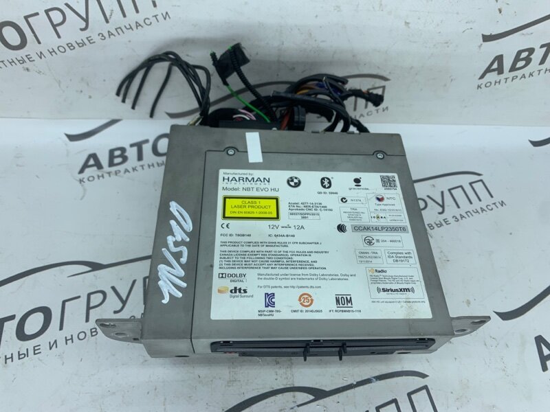 Головное устройство BMW 320d F30 LCI Ф30 Рестайлинг 65 12 6 825 837