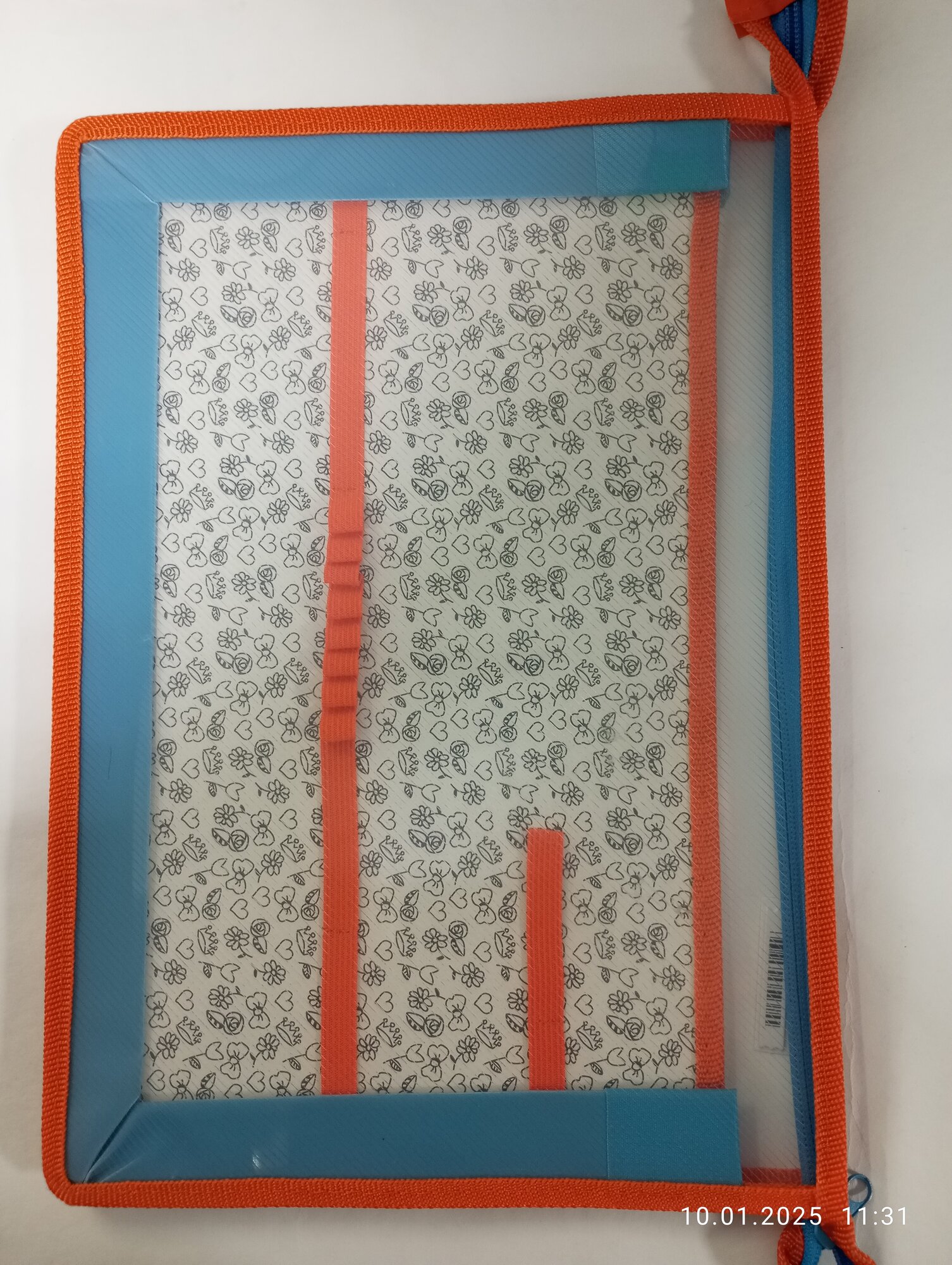 Папка для труда Пчелка А4 пластиковая молния сверху ПТР-22 милые корги 2023