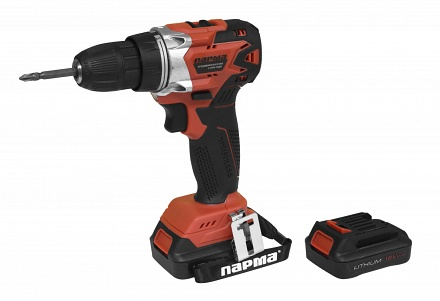Дрель-шуруповерт Парма ДША-02А-1512/2Li 02.021.00014