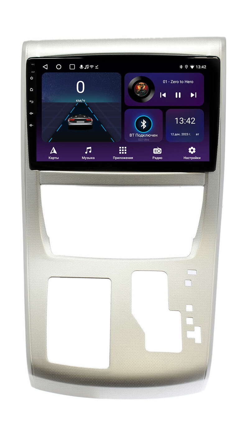 Магнитола Toyota Alphard, Vellfire 2008 - 2015 / 10 дюймов, 2/32GB, 4 ядра, Wi-Fi, Android 9 / Wide Media