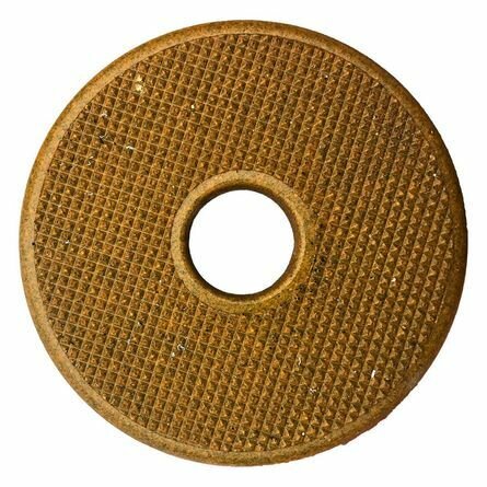 Абразивный сегмент PLATO 130 мм №800 с круглым отверстием, крепление "Улитка" (резиноид), POLARIS (Поларис)