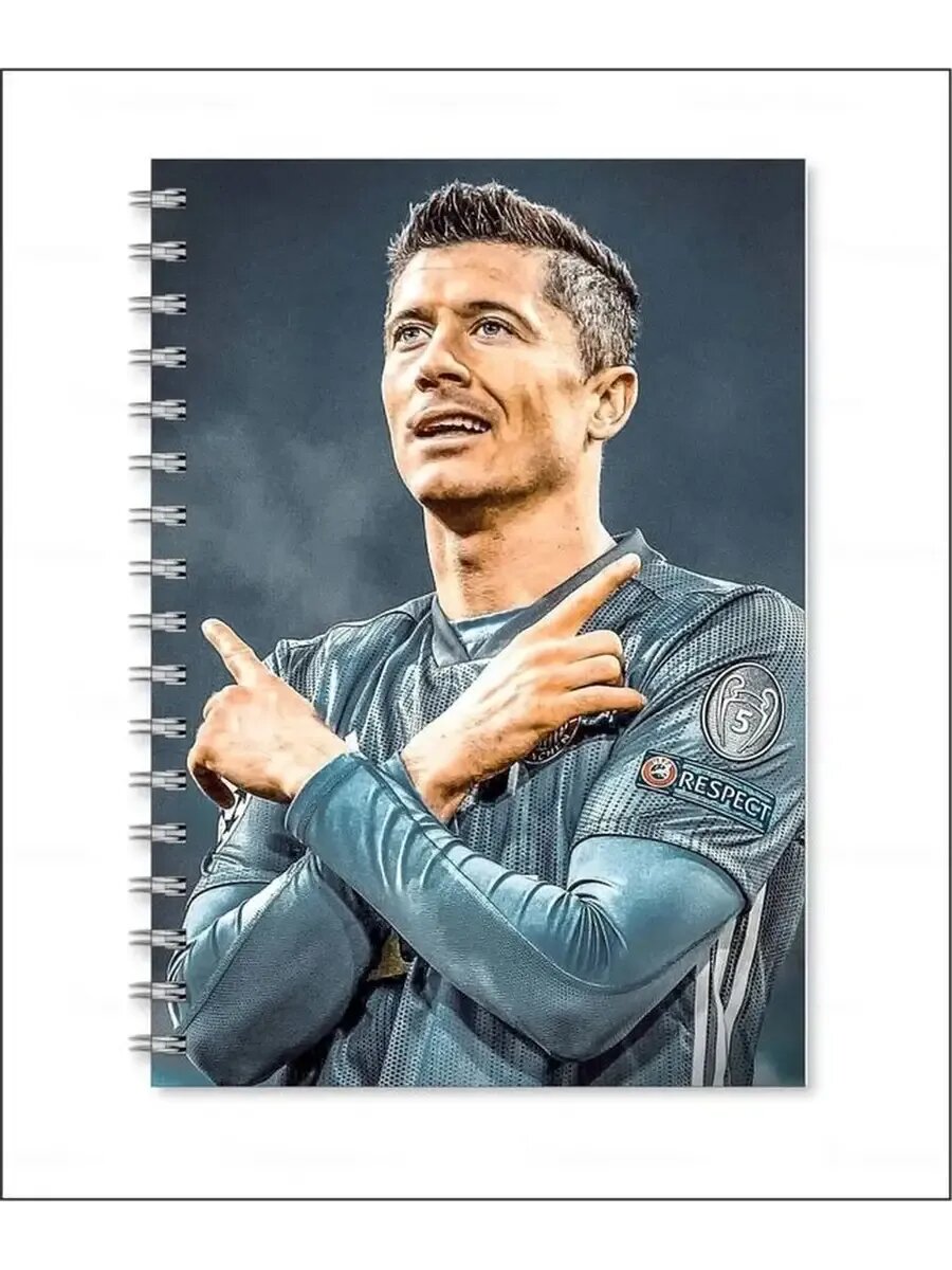 Тетрадь Роберт Левандовский, Robert Lewandowski №1, А5