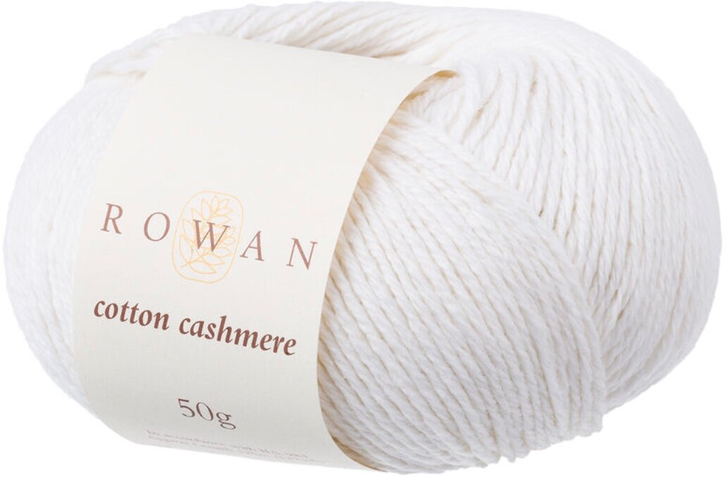 Cotton Cashmere /Коттон Кашемир/ пряжа Rowan, 9802211 (210, paper (бумага), белый)