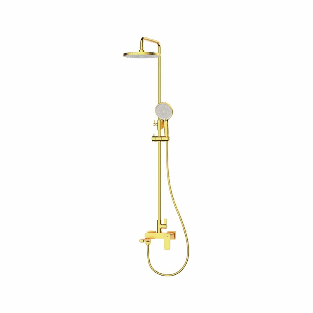 Душевая система с тропическим душем и смесителем Frap F2489-3