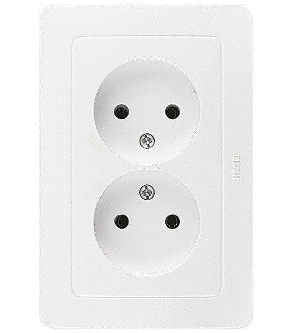Розетка Hegel Master встраиваемая белая (РС16-341)