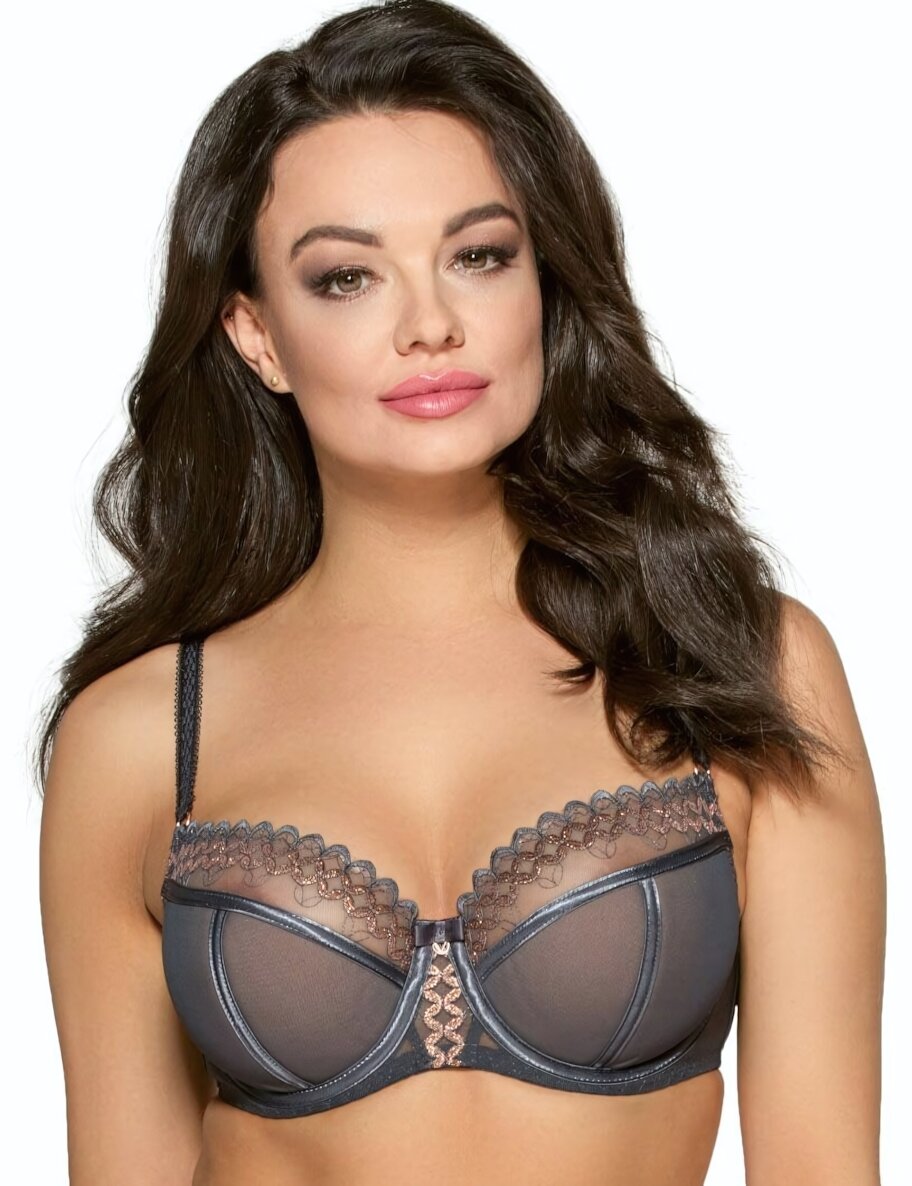 Бюстгальтер Бюстгальтер с вышивкой люрексом