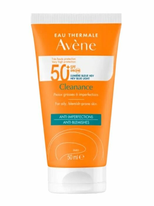 Авен Клинанс Aven Cleanance Флюид солнцезащитный для проблемной кожи SPF50+ 50 мл