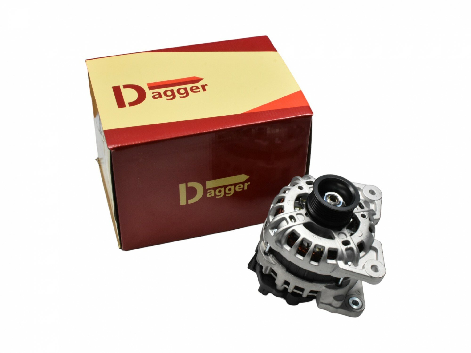 Генератор Renault Logan/Sandero 10-/Dacia Dokker/Lodgy 1.4/1.6 12-(90Amp/12 Volt, CW IR/F,-Groove Pulley) 6sc Dagger