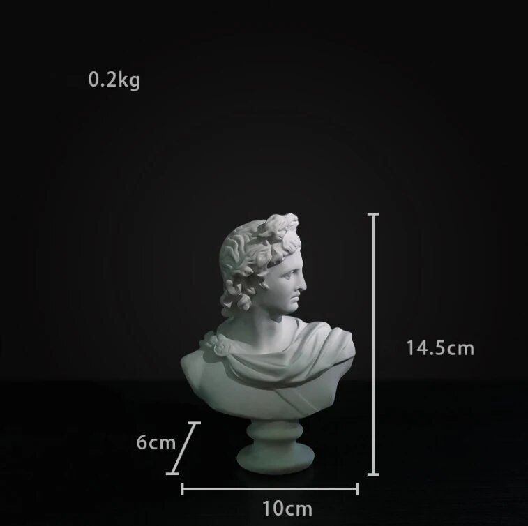 Статуэтка Аполлон из канифоли style2-S