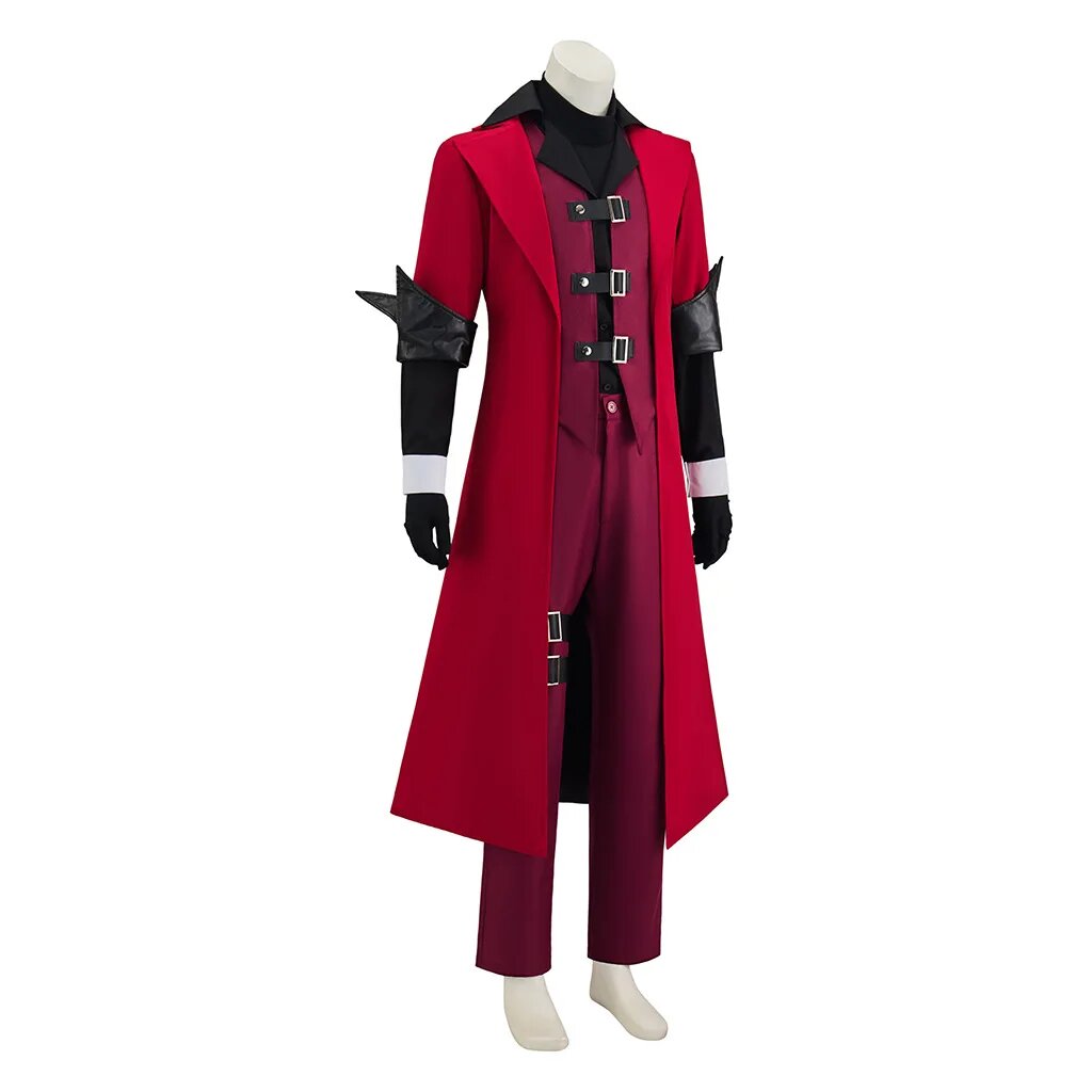 Косплей костюм Данте из Devil May Cry Бордовый, XXL, Costume2