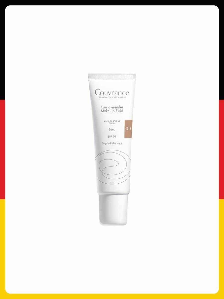 Флюид Avene Couvrance correcting make-up fluid 03 sand, 30 ml