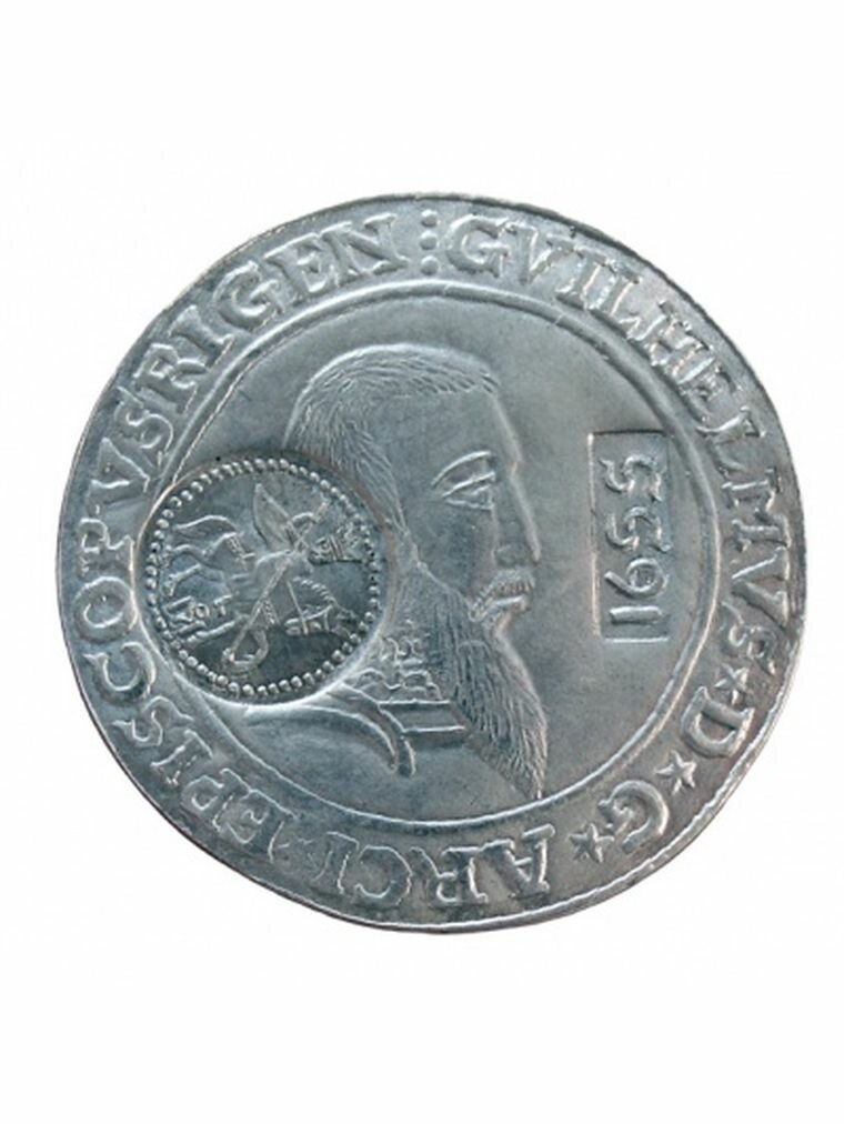 Ефимок с признаком 1655 года, сувенирная копия (Ag) монеты, нумизматика, деньги для коллекции