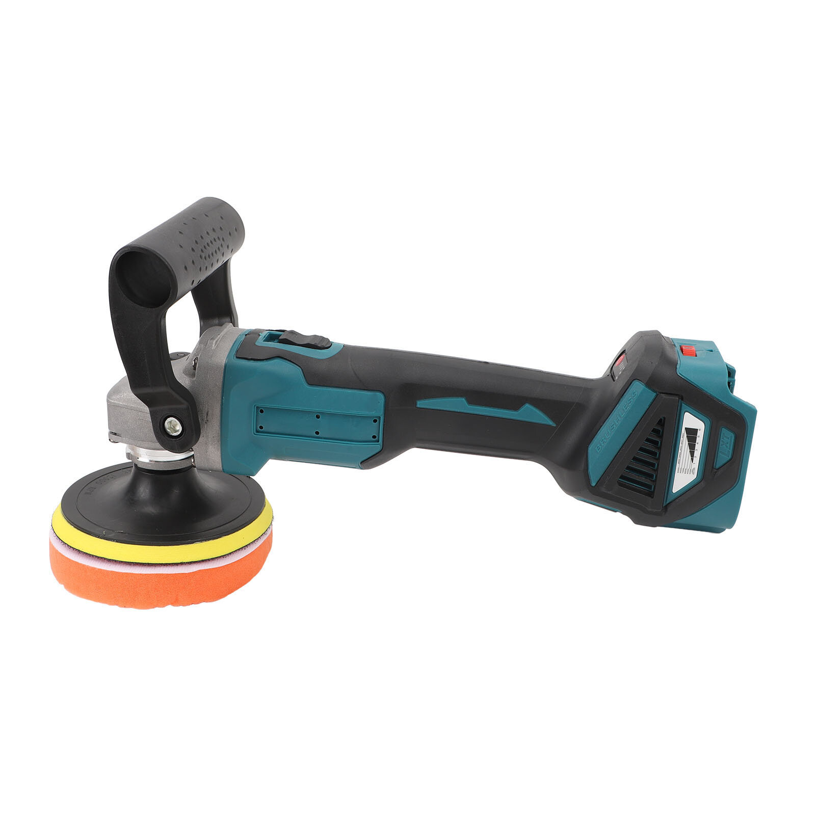 Беспроводная буферная полировальная машина, 6 скоростей, 18 В, питание от аккумулятора, бесщеточная беспроводная шлифовально-полировальная машина для BL1820