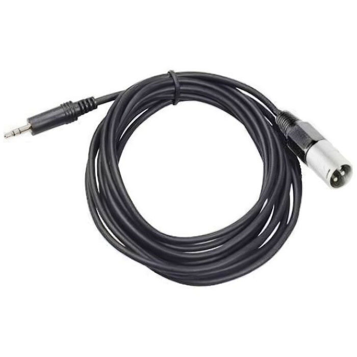 Кабель аудио Cannon XLR-3.5мм Premier 5-092 переходник XLR штекер на штекер 3.5мм(TRS) - 1.5 метра