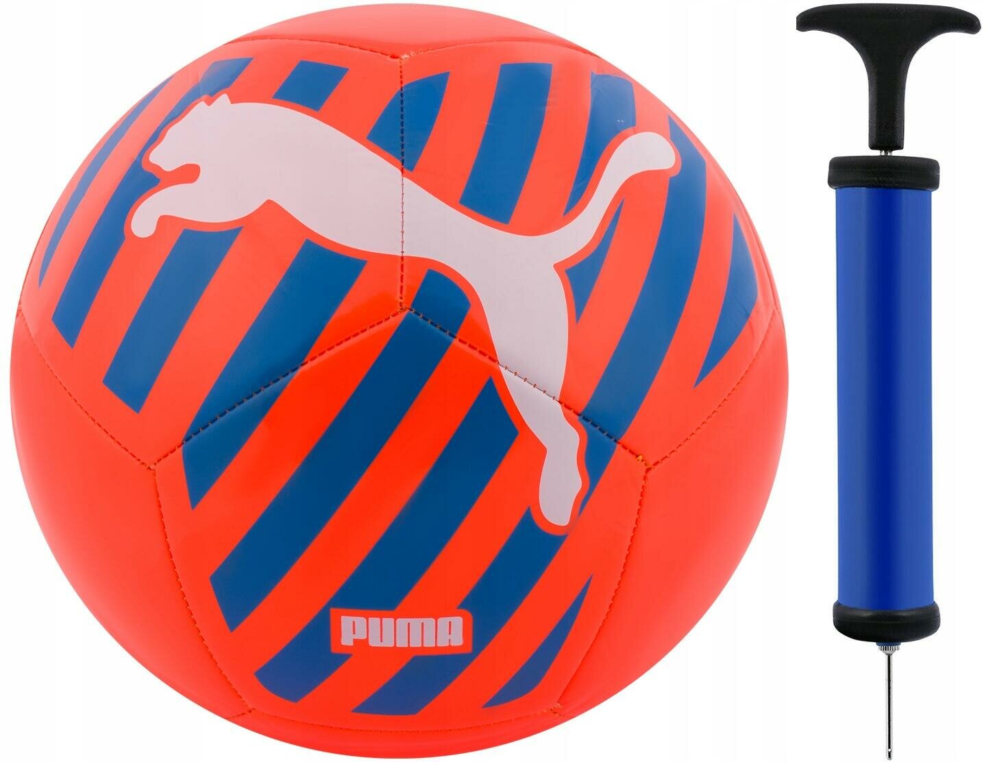 Decathlon Футбольный мяч Puma Big Cat Ball, размер 5, красный/синий