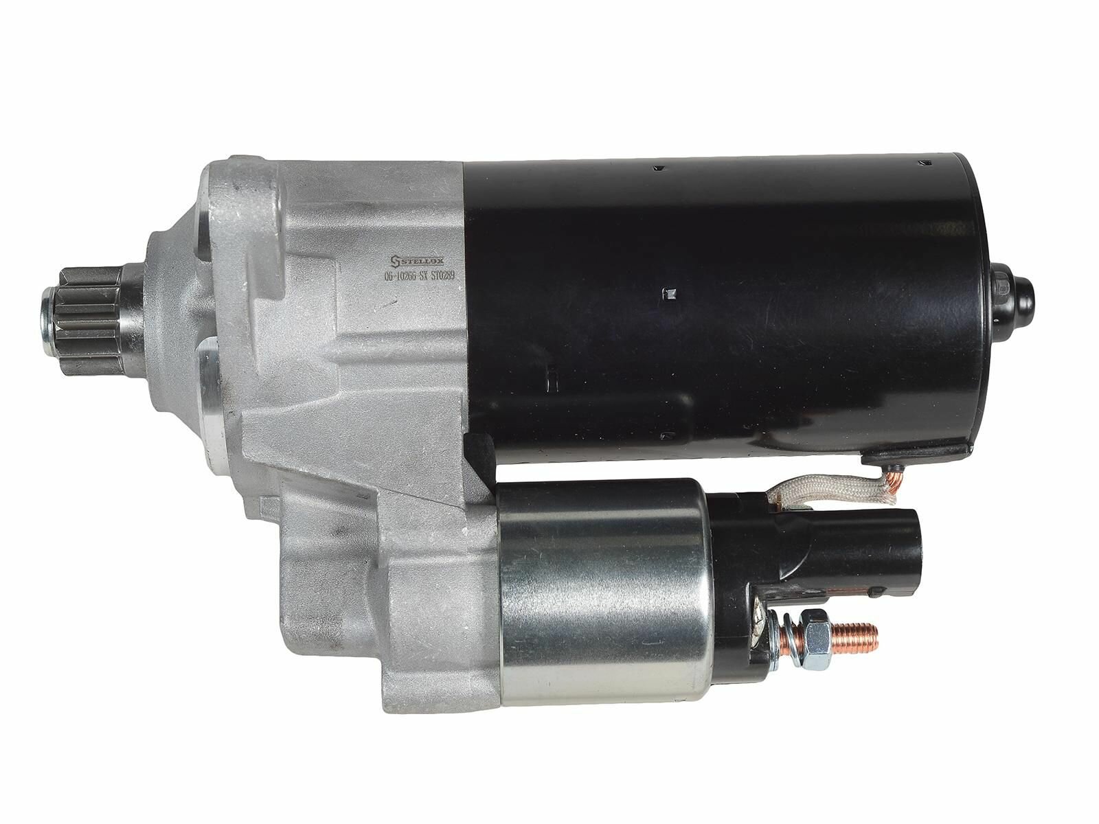 Стартер 12v 2kw для Шкода Октавия 2, Фольксваген Гольф 4, Пассат B6, B7, CC B6 06-10266-SX STELLOX