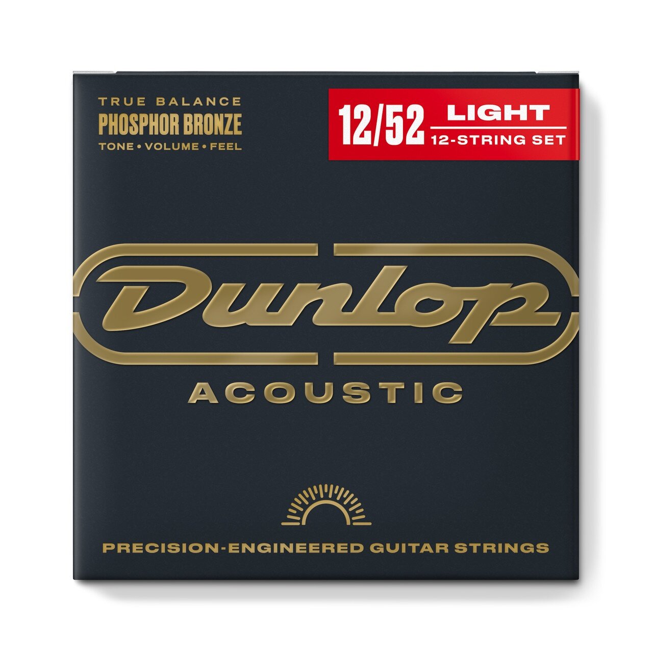 Струны для акустической гитары Dunlop Phosphor Bronze DAP1252J 12-52
