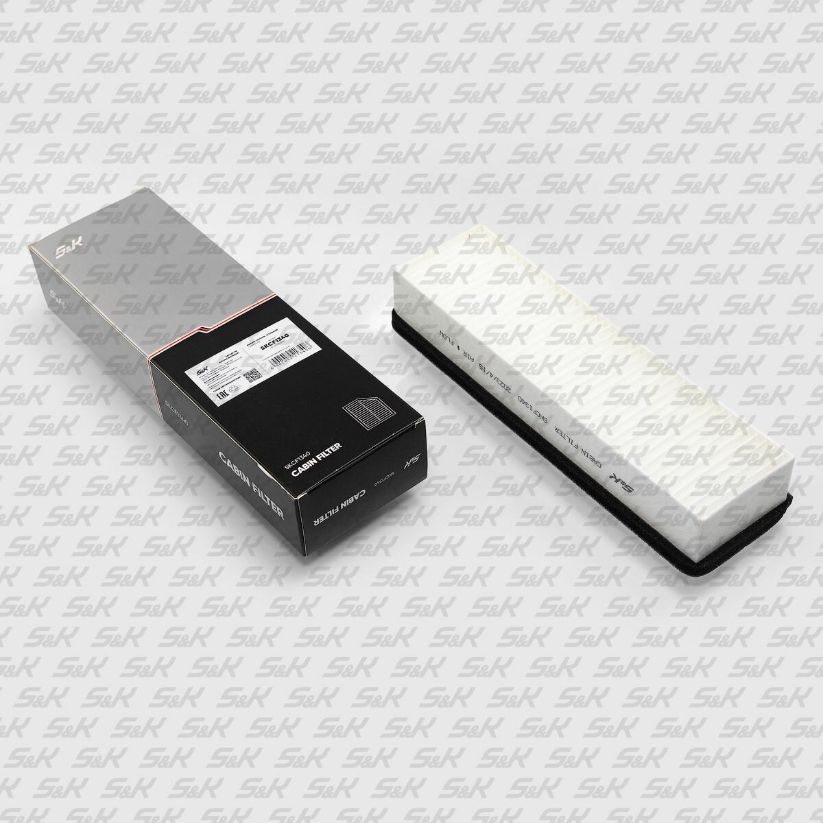Фильтр салона для ГАЗ Соболь 2217, 2310, 2752, Газель 2705, 3221, 3512 3302 Артикул SKCF1340 производителя S&K