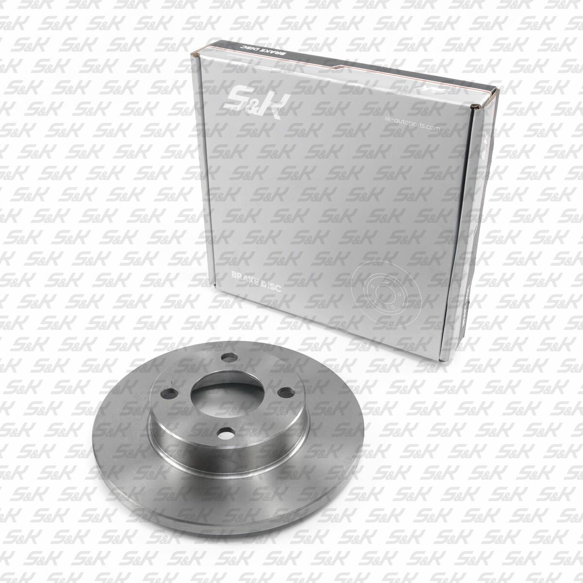 Диск тормозной передний для Ауди 100 1976-1990, 80 1986-1991, 90 1987-1991 Audi Артикул SKBD1107 производителя S&K