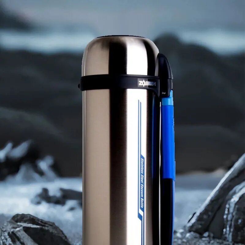 ZOJIRUSHI Термос SF-CC20-XA 2.0 л. Нержавеющая сталь, серебристый цвет, для горячих и холодных напитков — фото 1