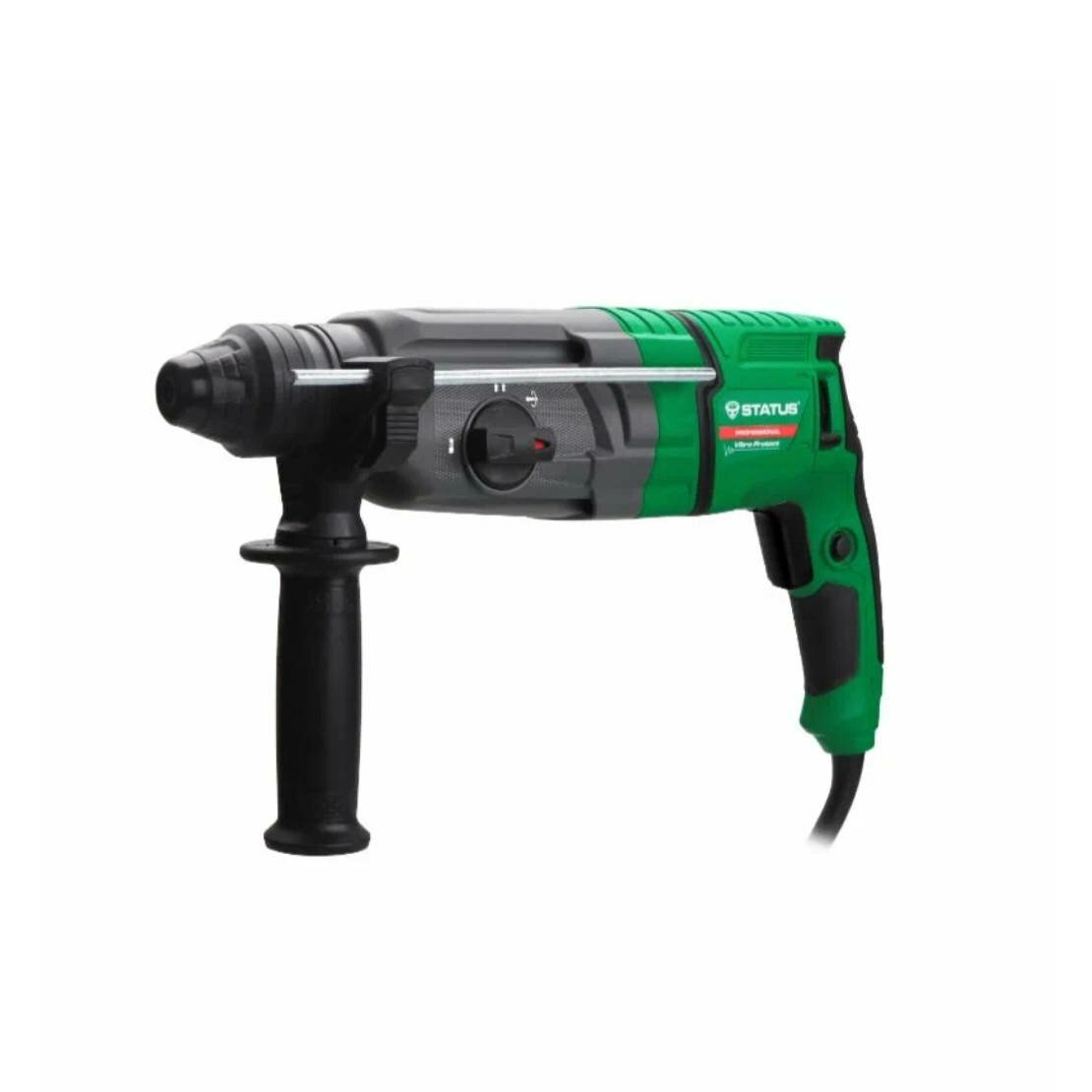 Перфоратор сетевой STATUS 01281301 MPR-26, 800 Вт, 3 Дж, черный/зелёный