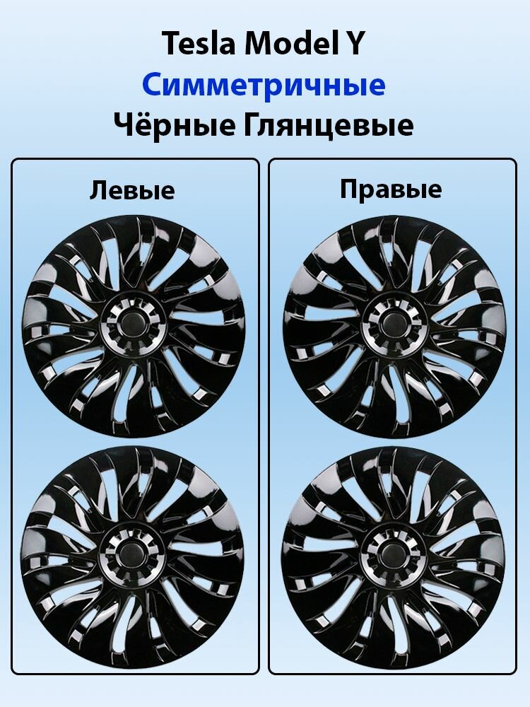 Колпаки Tesla Model Y (R19)