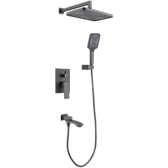 Душевая система Raglo встраиваемая R01.27.09, графит