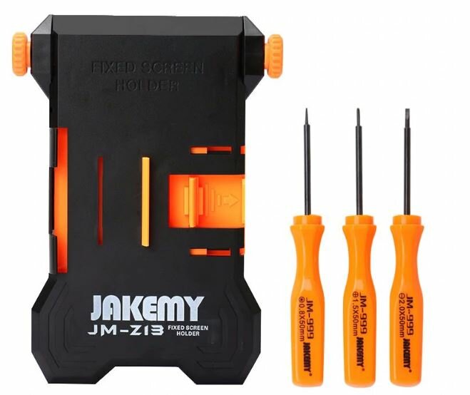 Набор для ремонта iPhone держатель экрана, 3 отвертки JAKEMY JM-Z13