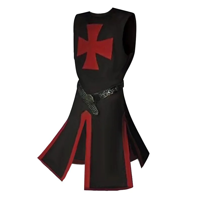 Черный плащ Templar XXL, без рукавов