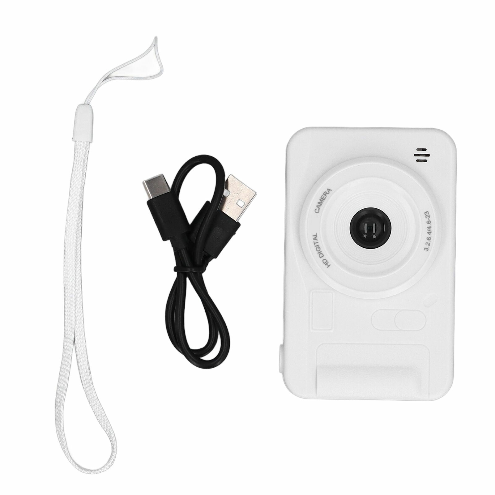 Камера 40MP 1080P с ремешком, 8-кратным зумом, защитой от сотрясений, 4K HD, автофокусом, поддержкой карты памяти 32 ГБ, цифровая видеокамера для селфи для начинающих