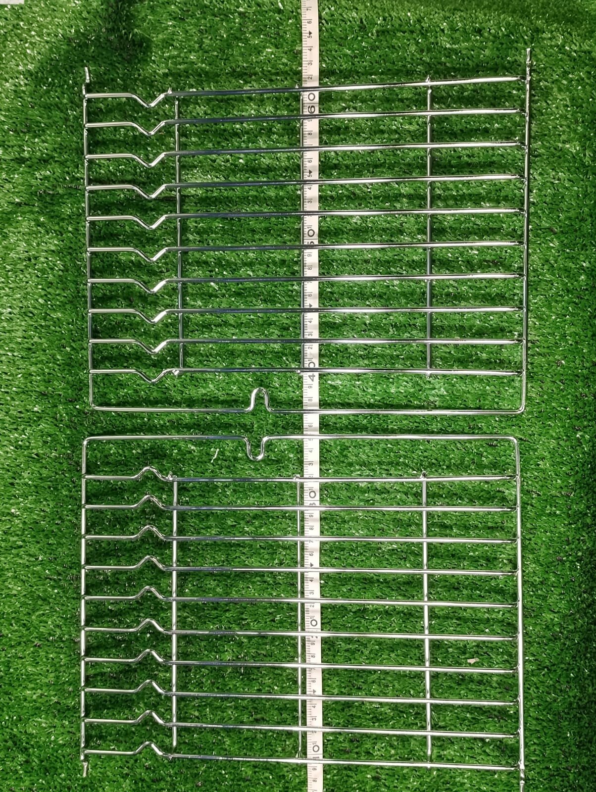 Комплект (левая + правая) решеток крепления противня для духового шкафа Leran EO 6474 WG