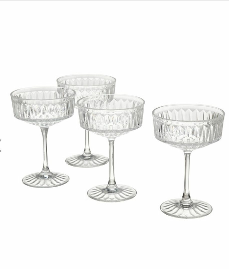 Бокалы под шампанское Sallscaplig, Ikea, 210 мл, 4 шт