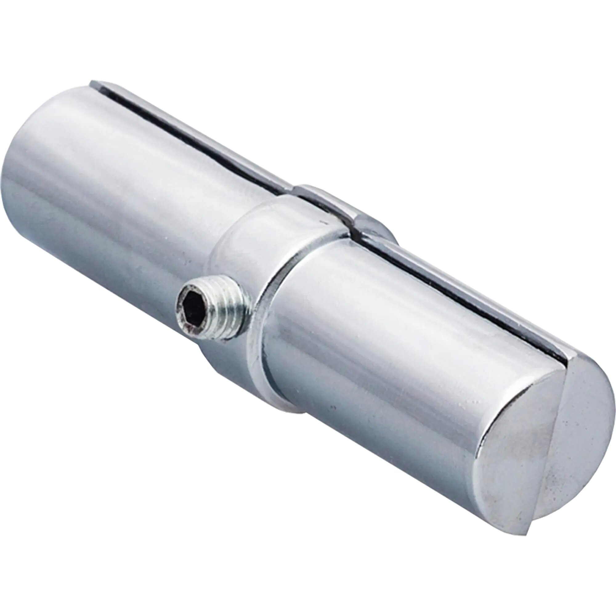 Соединитель 2-х труб Ø25 хромированный, прямой соединитель для водопроводных труб