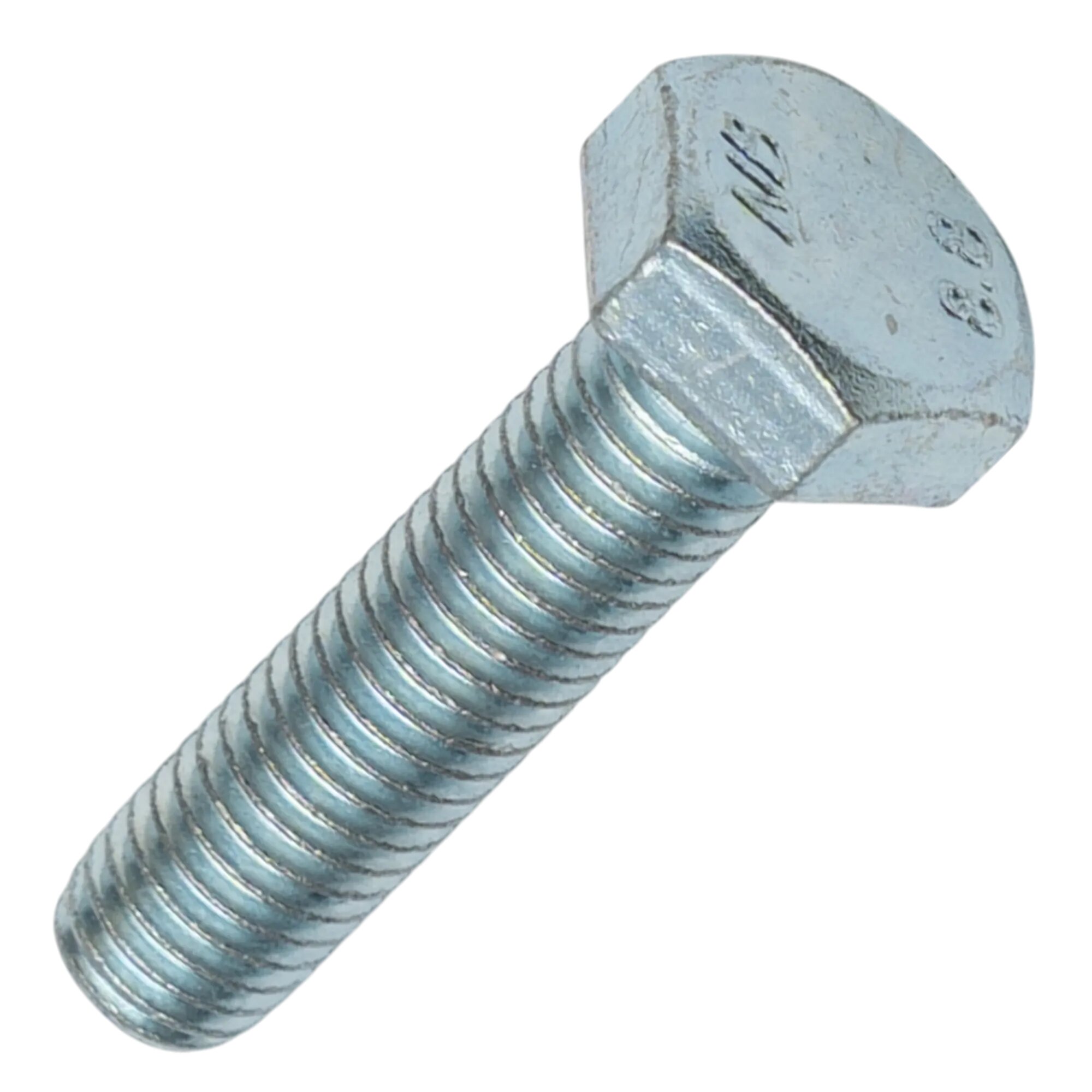 Болт DIN 933 10x40 мм оцинкованный, резьба M10, крепежный набор 4 шт для сборки