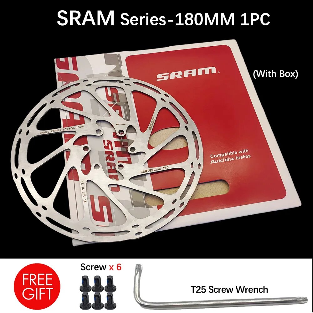 SRAM AVID тормозной ротор 140/160/180/203 мм SRAM 180 1PC