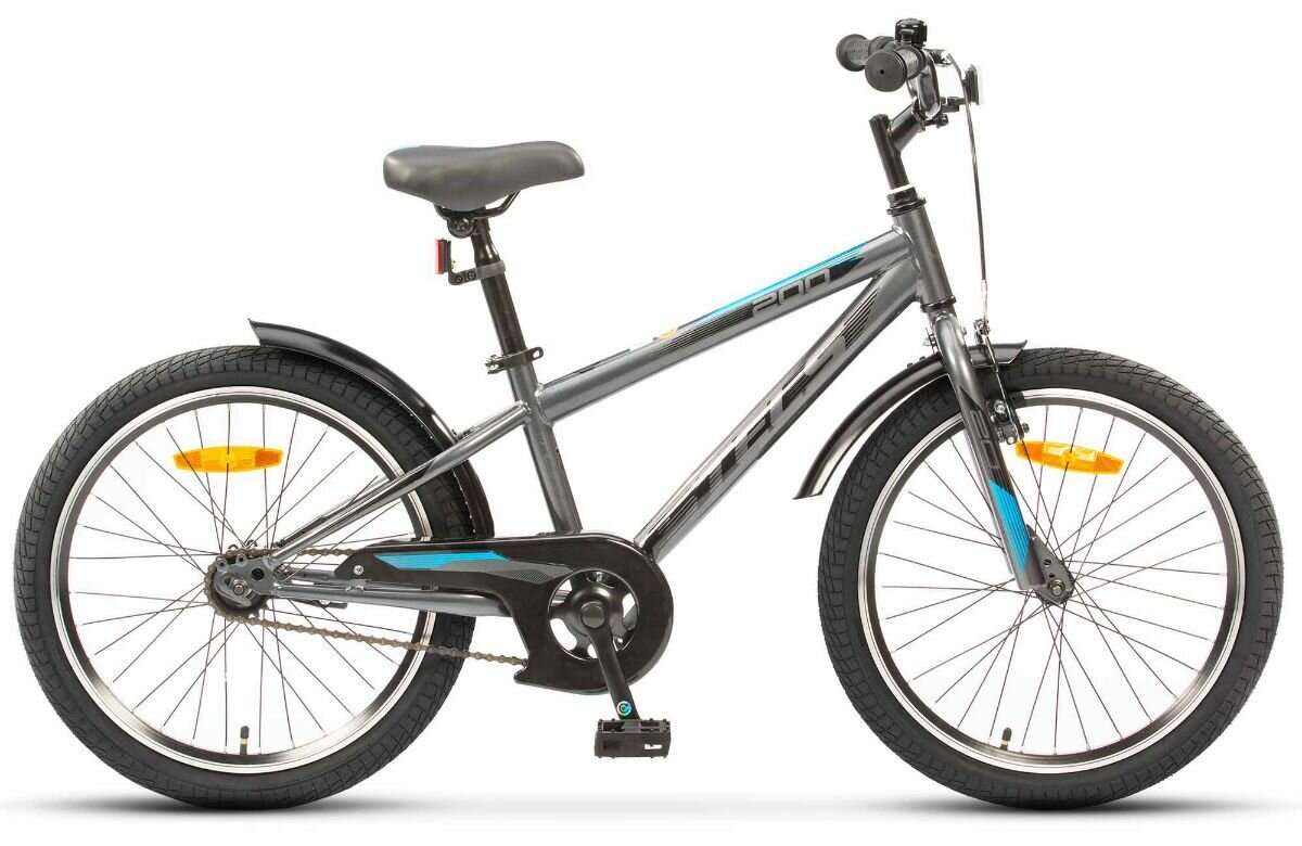 Велосипед детский STELS Turbo 200 20" VC Z010 (м), 11" серый