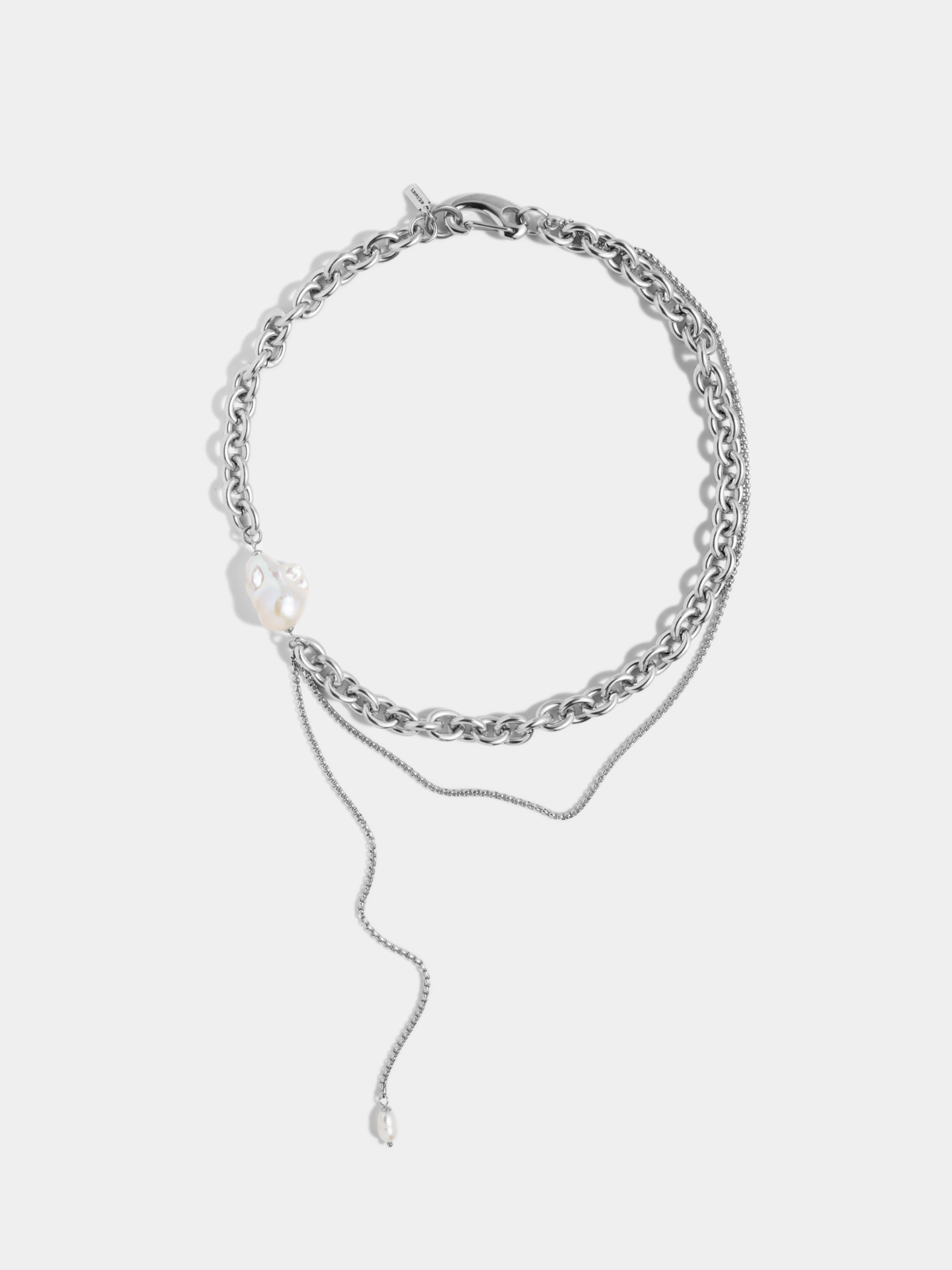 Чокер, жемчуг барочный