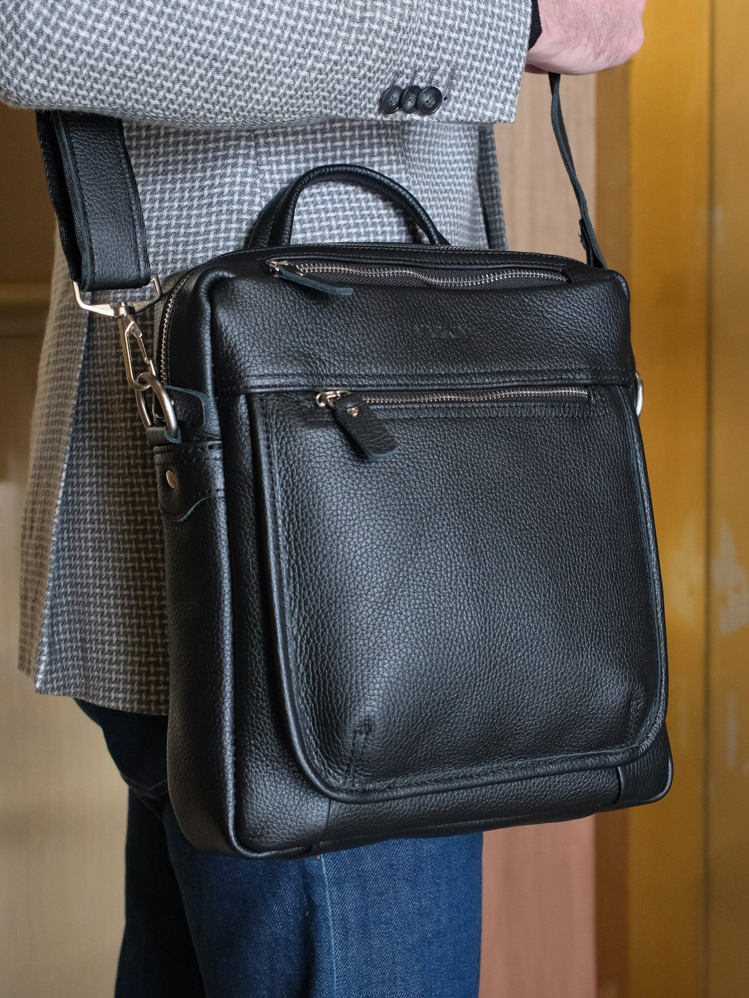 Сумка планшет Мужская сумка через плечо планшет